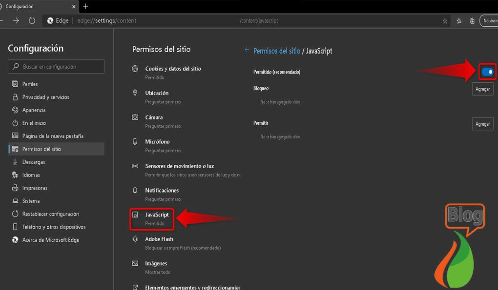 🥇 Cómo ACTIVAR javaScript Android / iOS Navegadores