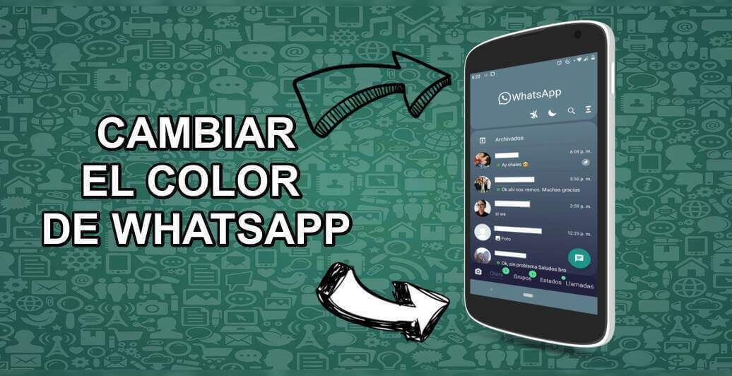 CAMBIAR DE COLOR el WhatsApp 】 GUÍA Fácil 2024