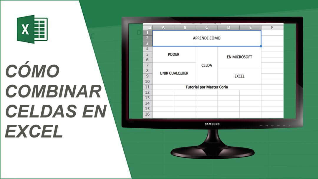 Cómo COMBINAR CELDAS en Microsoft EXCEL 】 GUÍA 2025